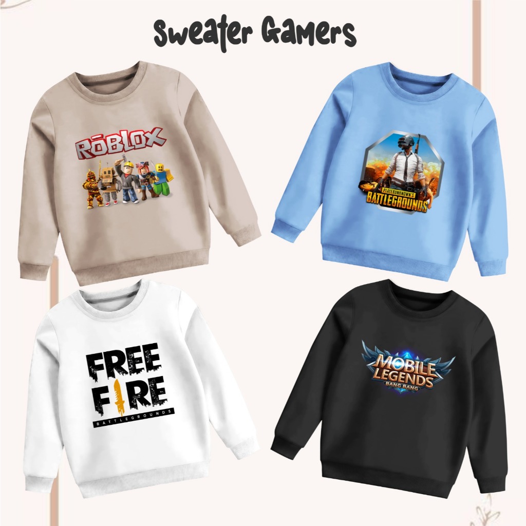 Jual Sweater Anak Laki-laki Perempuan Usia 1-10 Tahun Terbaru | Shopee ...