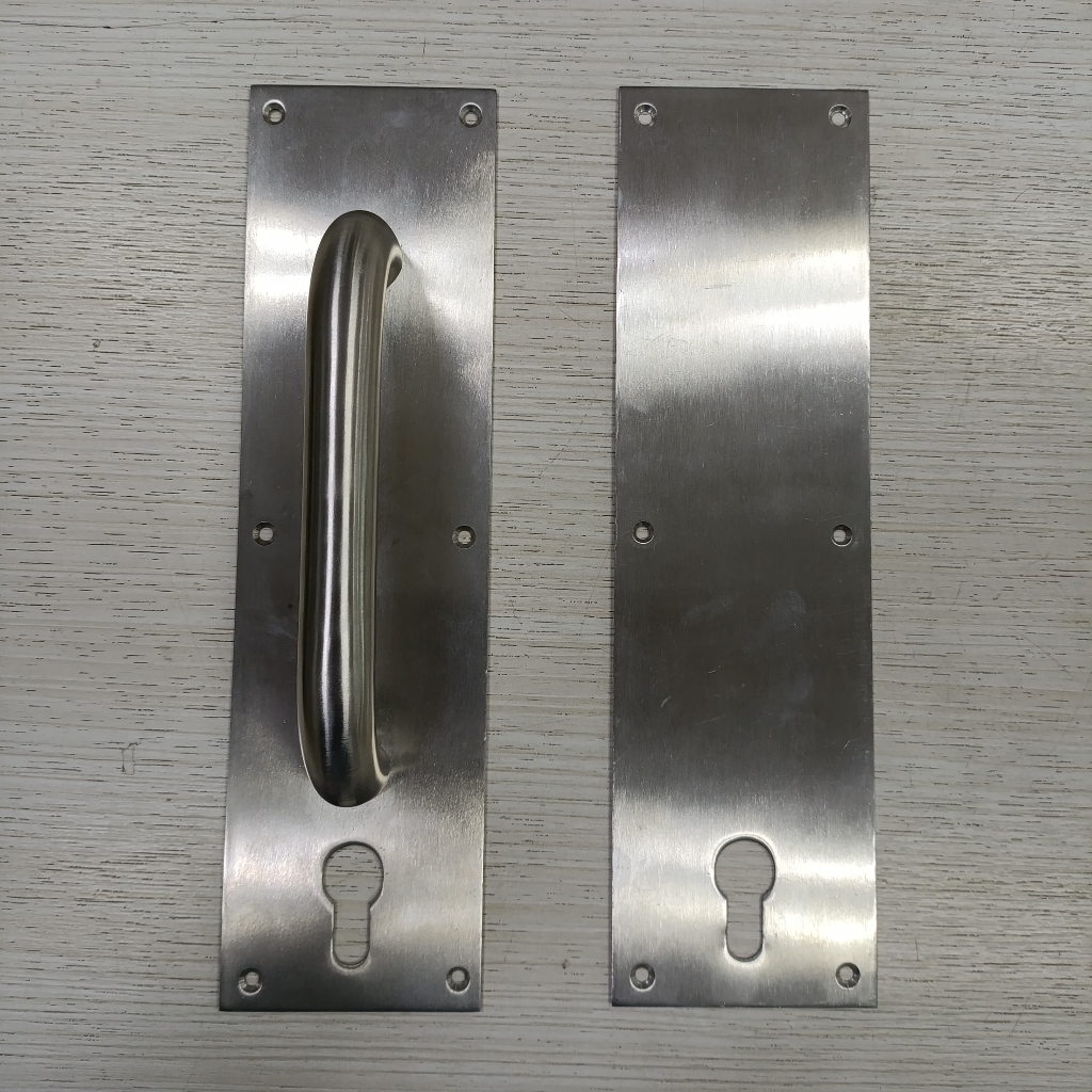 Jual Sign plate push pull gagang pintu tarik dorong ring panjang 27cm ...