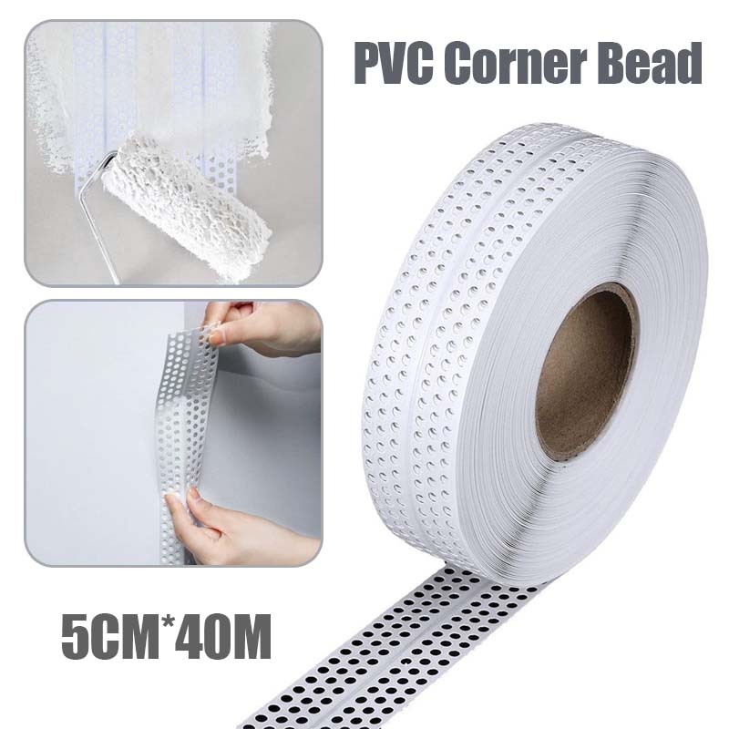 Jual 40m Corner Bead Pvc Sudut Dinding Tembok 5cm Corner Bead Untuk ...