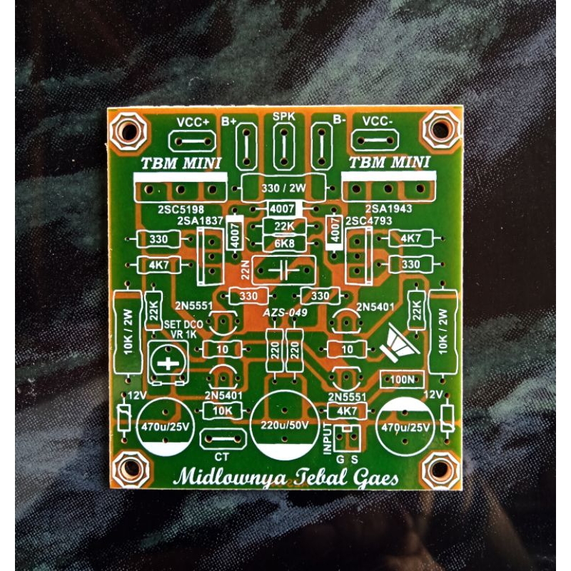 Jual PCB TBM Mini Midlow Tebal | Shopee Indonesia