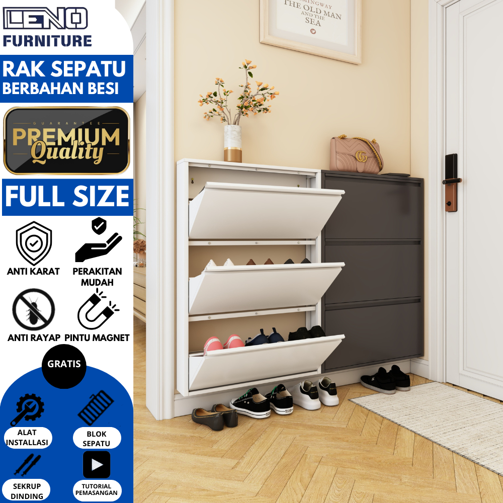 Jual BENCH STOGE SEPATU RAK SEPATU SUSUN TERTUTUP RAK SEPATU AESTHETIC ...