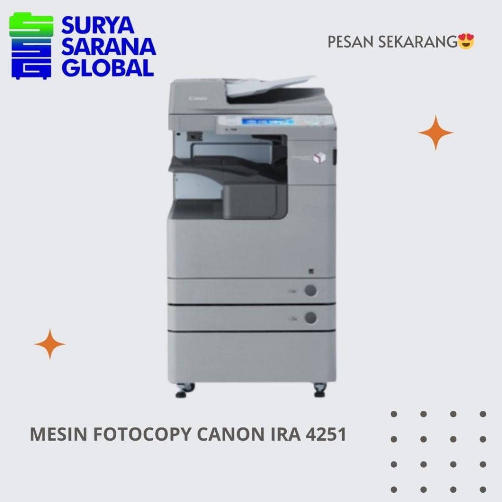 Jual MESIN FOTOCOPY CANON IRA 4251, READY STOCK SIAP PAKAI | Shopee Indonesia