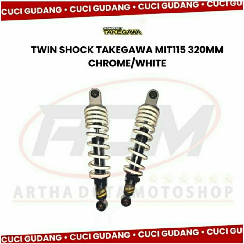 Jual Twin Shock TAKEGAWA MIT115-320MM | Shopee Indonesia