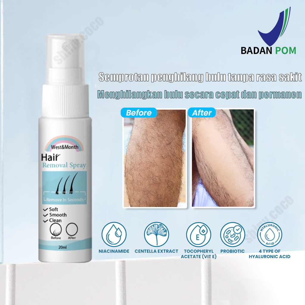Jual Perontok bulu permanen penghilang bulu ketiak semprotan penghilang ...