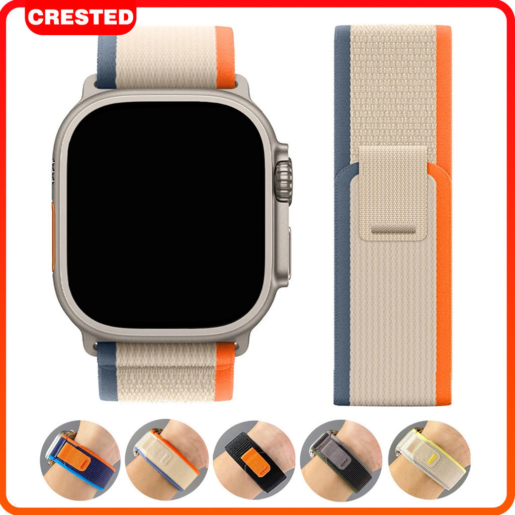 Jual Trail Loop Nylon Strap for Iwatch Series 11 10 9 8 7 6 5 4 3 2 1 Ultra/ Ultra 3 2 SE 3 49mm ...