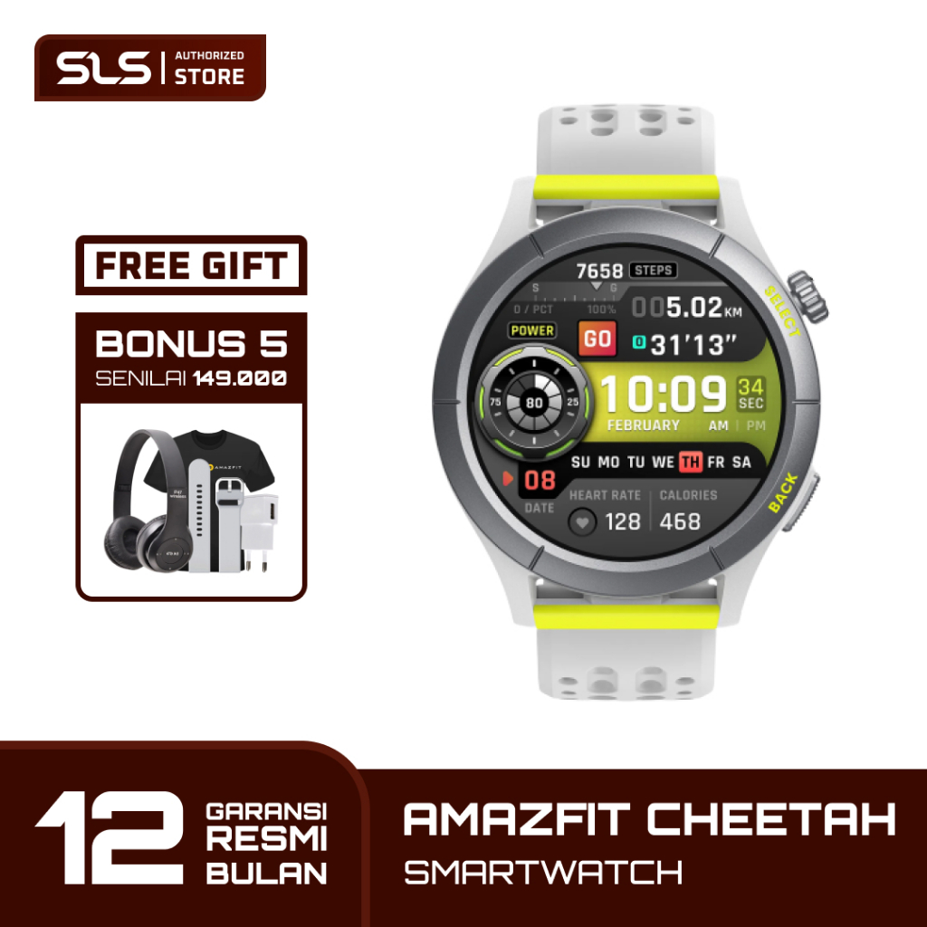 Jual Amazfit Cheetah Smartwatch MaxTrack GPS - Garansi Resmi | Shopee ...