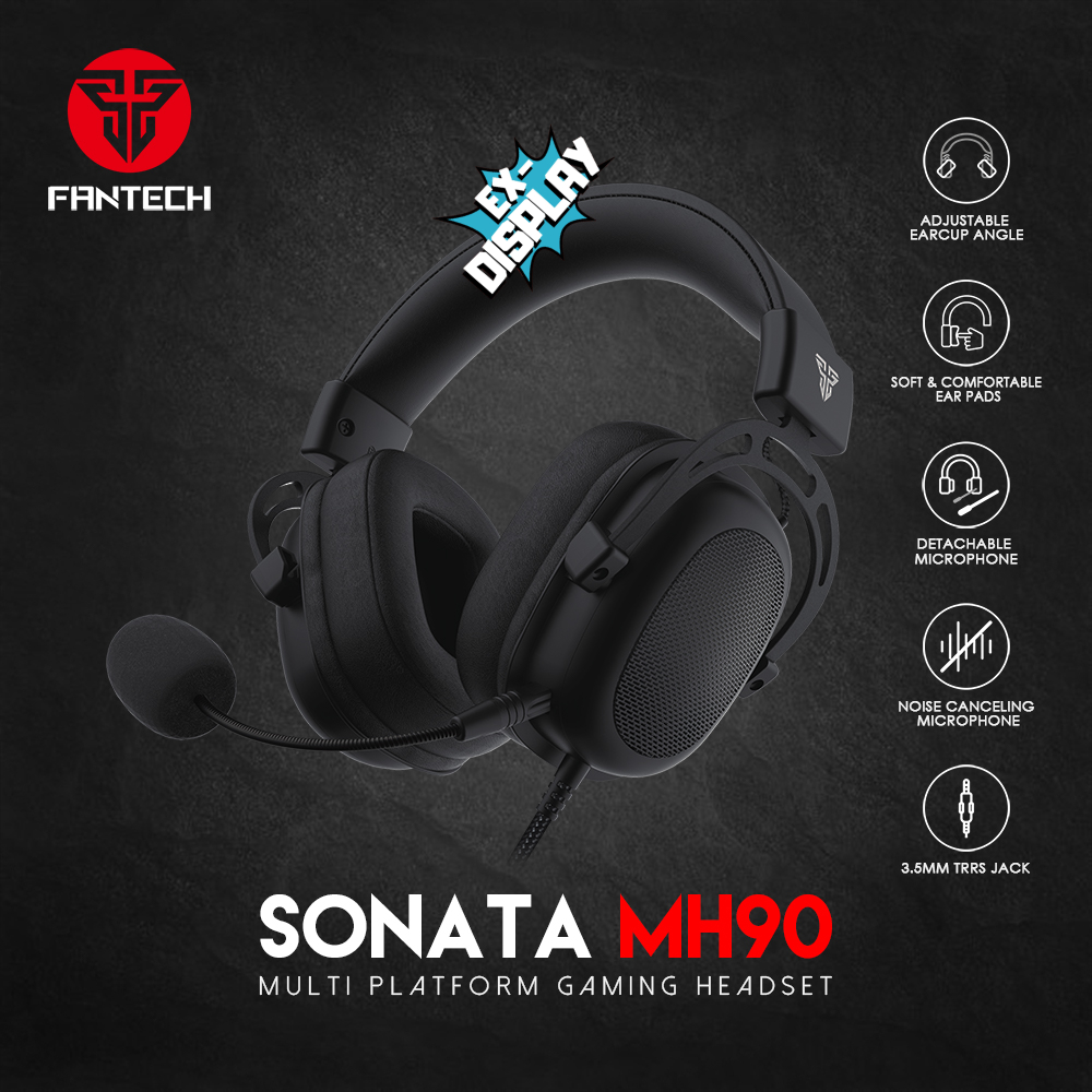 Jual Fantech SONATA MH90 - MH-90 MH 90 Multi-platform Gaming Headset ...