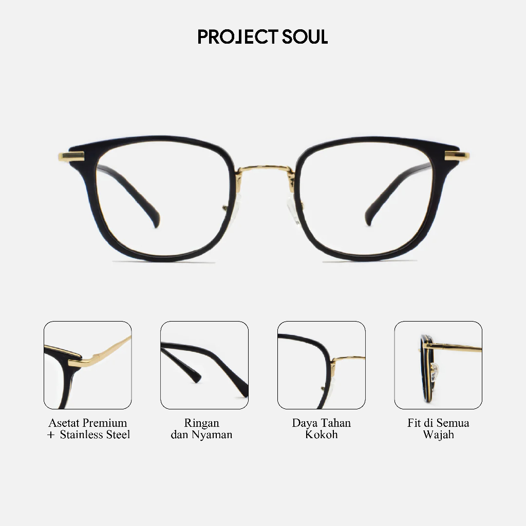 Jual Project Soul - Terri Eyewear Frame | Kacamata Baca Wanita / pria ...