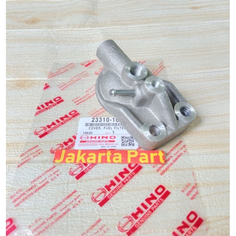 Jual Cover head fuel filter 23310-1660 tutup filter solar atas hino ...