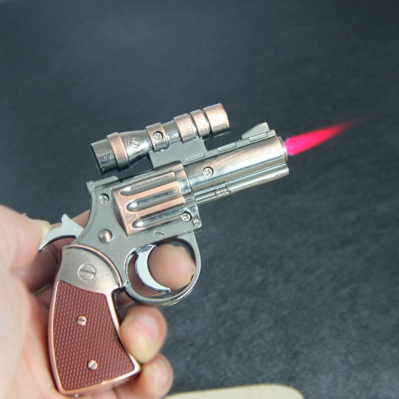 Jual Korek pistol api bara tahan angin laser isi ulang gas Plaser-189 ...