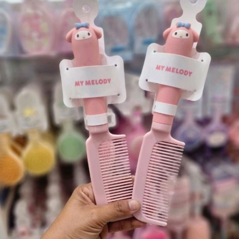 Jual MINISO-SANRIO HAIR BRUSH DETANGLING SISIR RAMBUT MELODY KUROMI ...