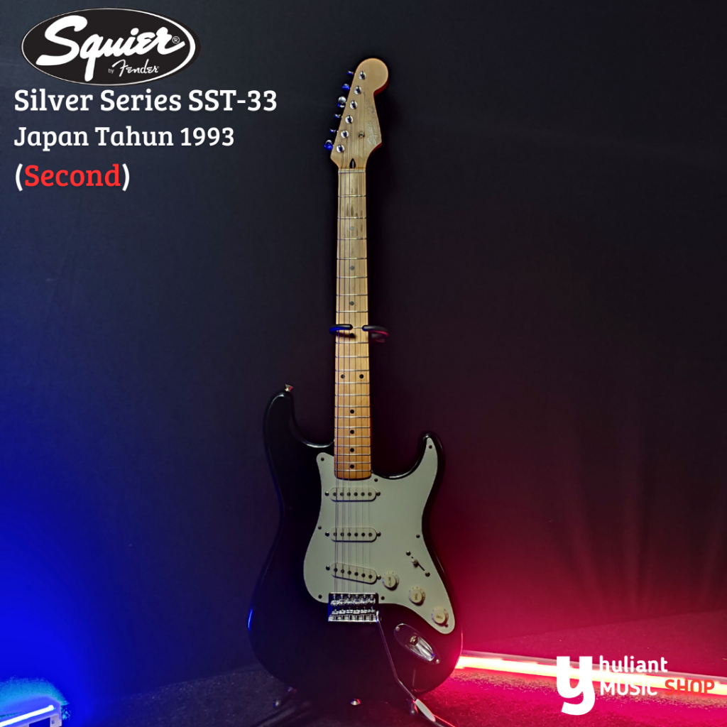 Jual Squier Silver Series Stratocaster SST33 Made in Japan Original ...