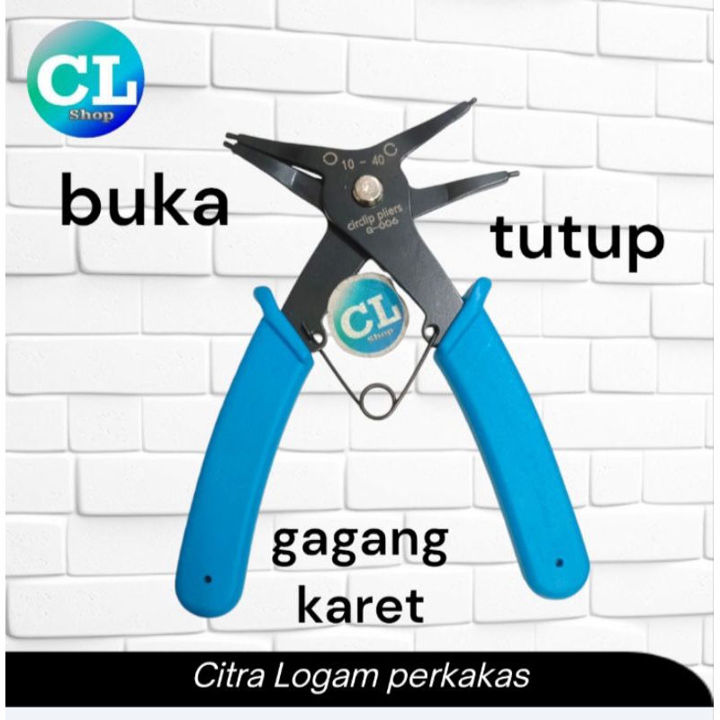 Jual TANG SPI 2in1 buka tutup model lurus snapring bongkar pasang ...