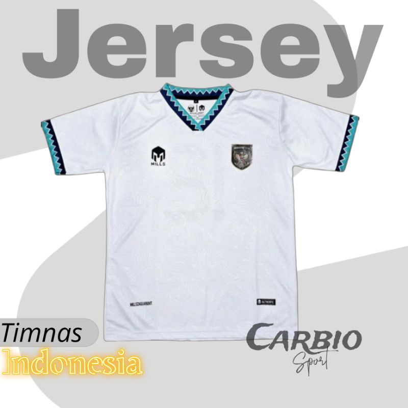 Jual Jersey Timnas Indonesia Unisex Logo Timbul Bahan Brazil Topo ...