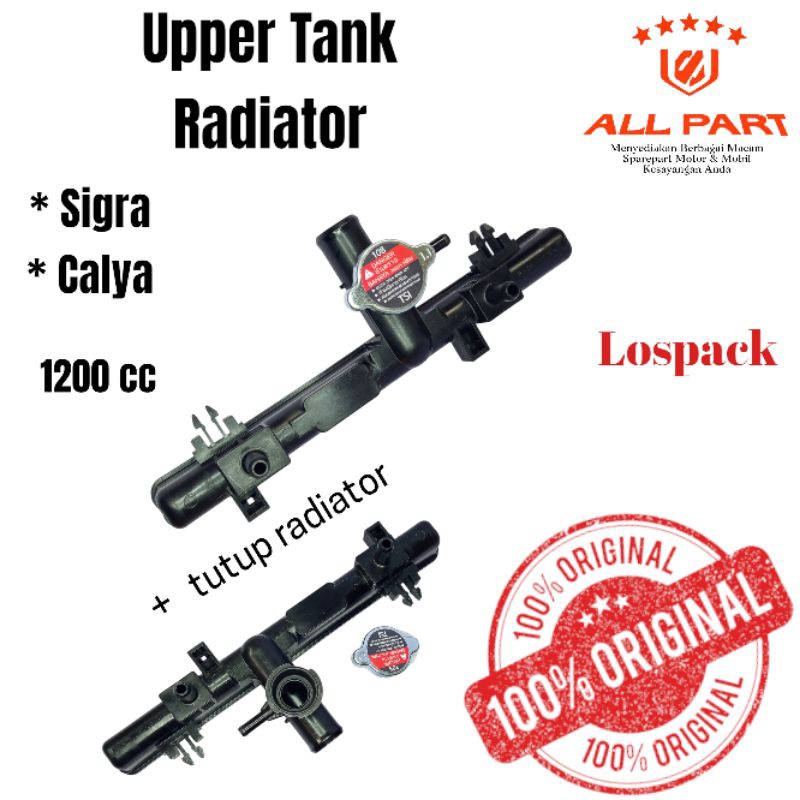 Jual (ORIGINAL) Upper tank radiator atas Sigra Calya Ayla Agya 1200cc ...