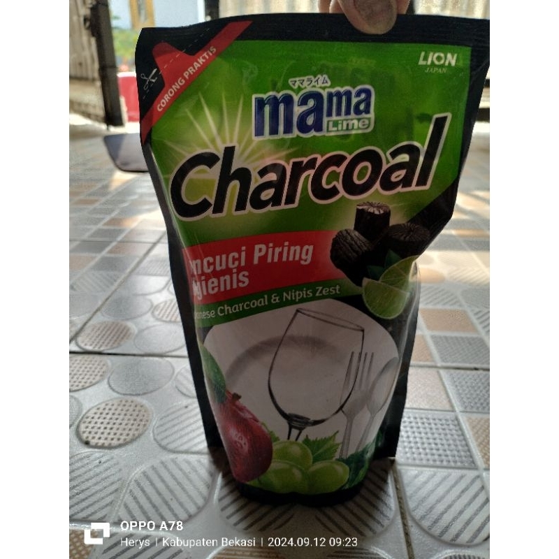 Jual mama lime charcoal anti bacteria (680ml) | Shopee Indonesia