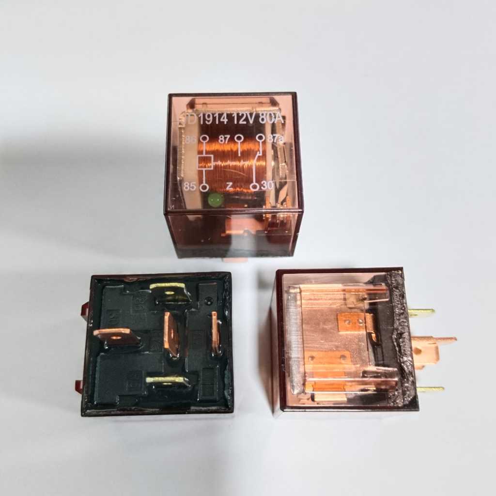 Jual RELAY 12V K5 80A TRANSPARAN RELAY 5PIN 12V | Shopee Indonesia
