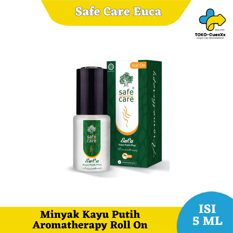 Jual PAKET BELI 3 PCS Safe Care Euca Minyak Kayu Putih Aromatherapy Roll On 5 ml | Shopee Indonesia