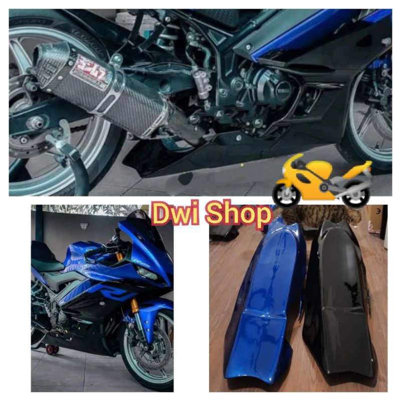 Jual Undercowl Yamaha R25 v2 custom model R1 | Shopee Indonesia