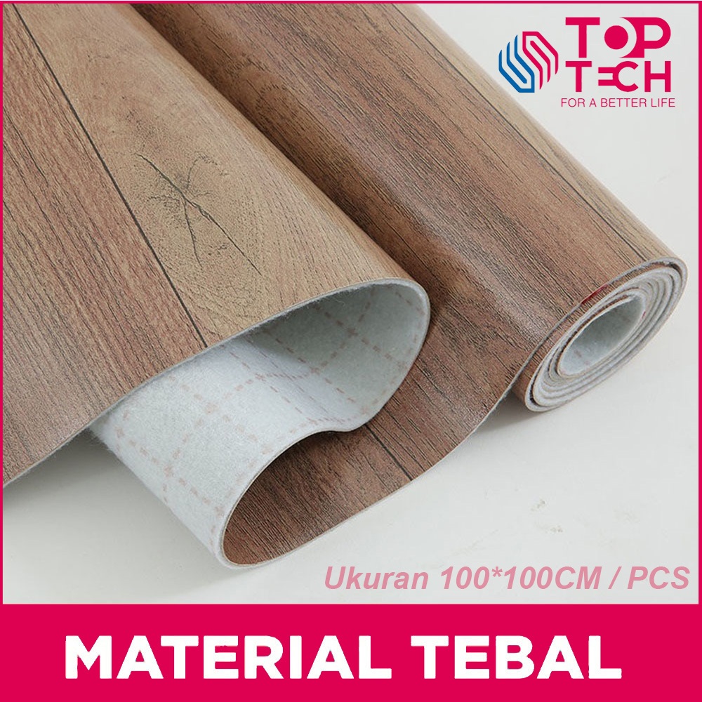 Jual Toptech - (1 x 1 Meter) KARPET LANTAI VINYL GULUNGAN TEBAL 0.7 MM ...