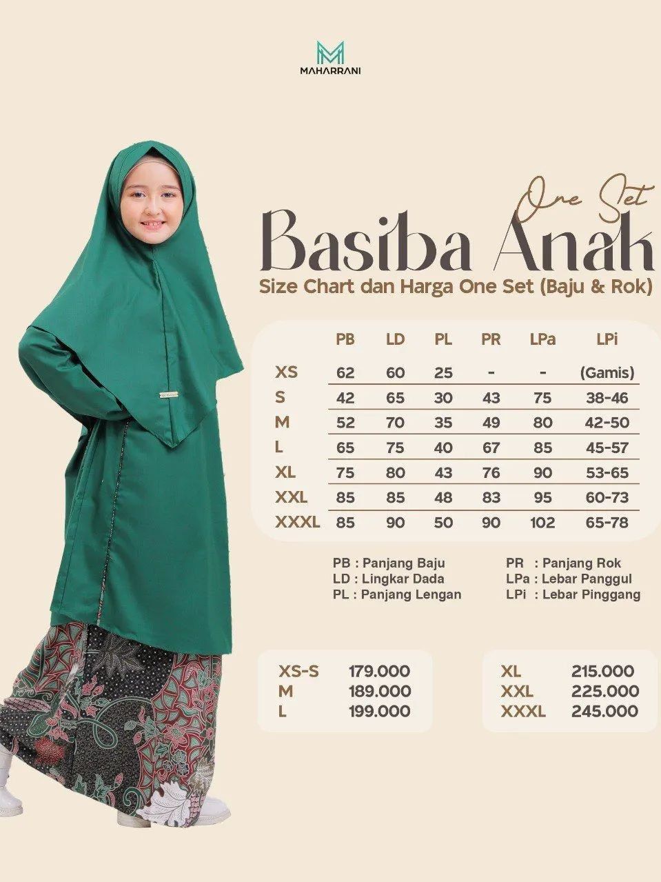 Jual Basiba Kids, Baju Basiba Anak, Baju Kurung Basiba Anak | Shopee ...