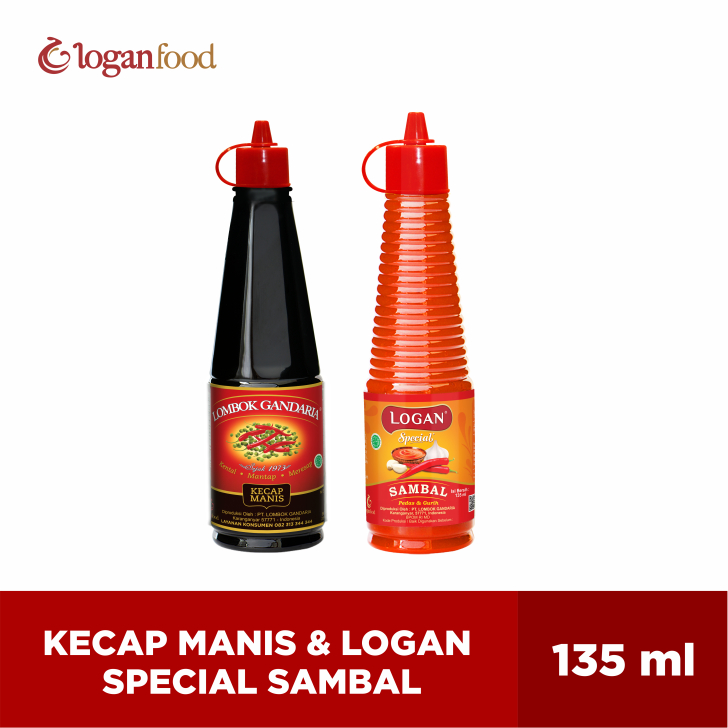 Jual PAKET HEMAT KECAP MANIS & SAUS SPECIAL LOGAN 135ML | Shopee Indonesia