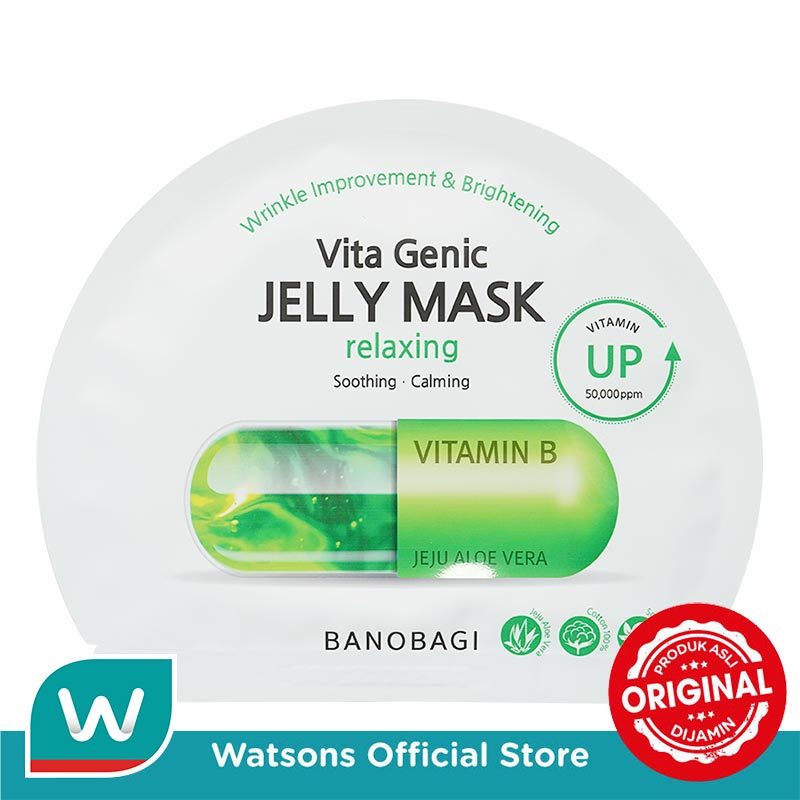 Jual Banobagi Vita Genic Jelly Mask Relaxing 30ml | Shopee Indonesia