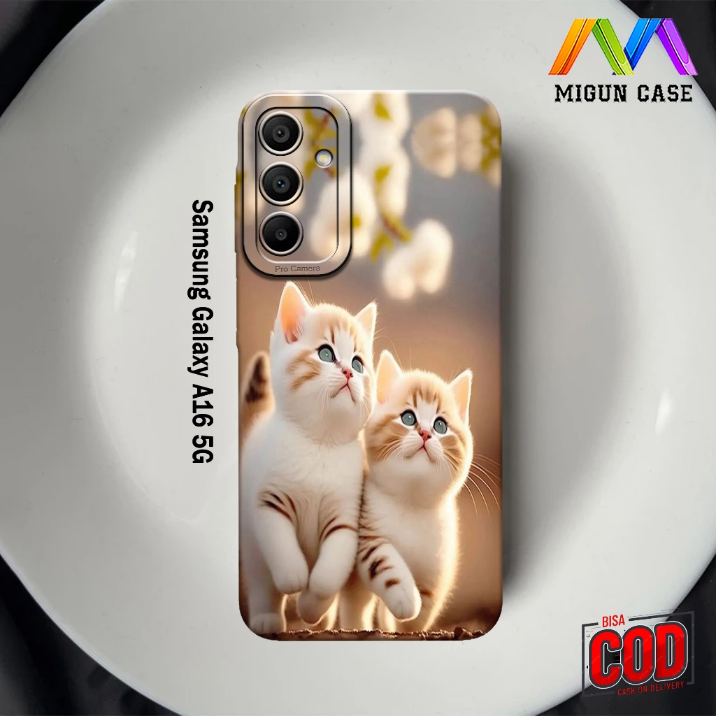Jual Migun Case Samsung Galaxy A16 5G 2024 - Motif Kucing - Casing ...