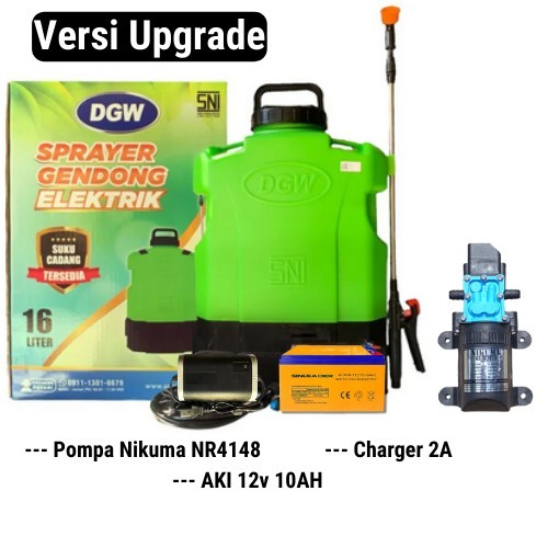 Jual Sprayer Gendong Elektrik SNI DGW 16 LITER Tipe ECO 0.2 Upgrade ...