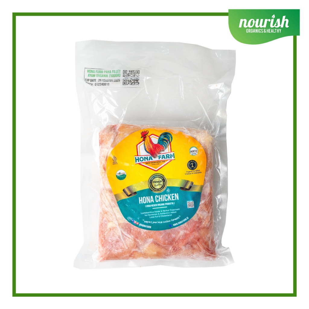 Jual Hona Farm Paha Boneless Ayam / Fillet Paha Organik Probiotik 500gr ...