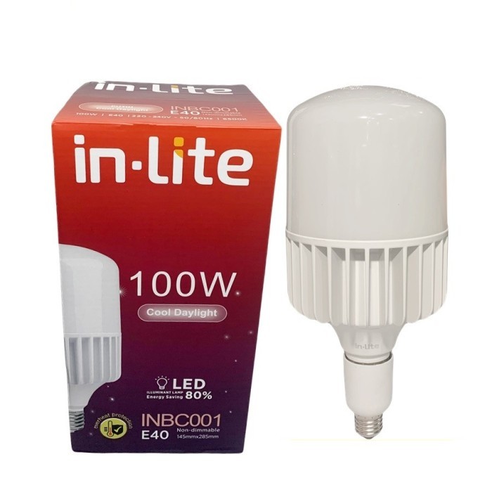 Jual INLITE LAMPU LED 100W PUTIH | Shopee Indonesia