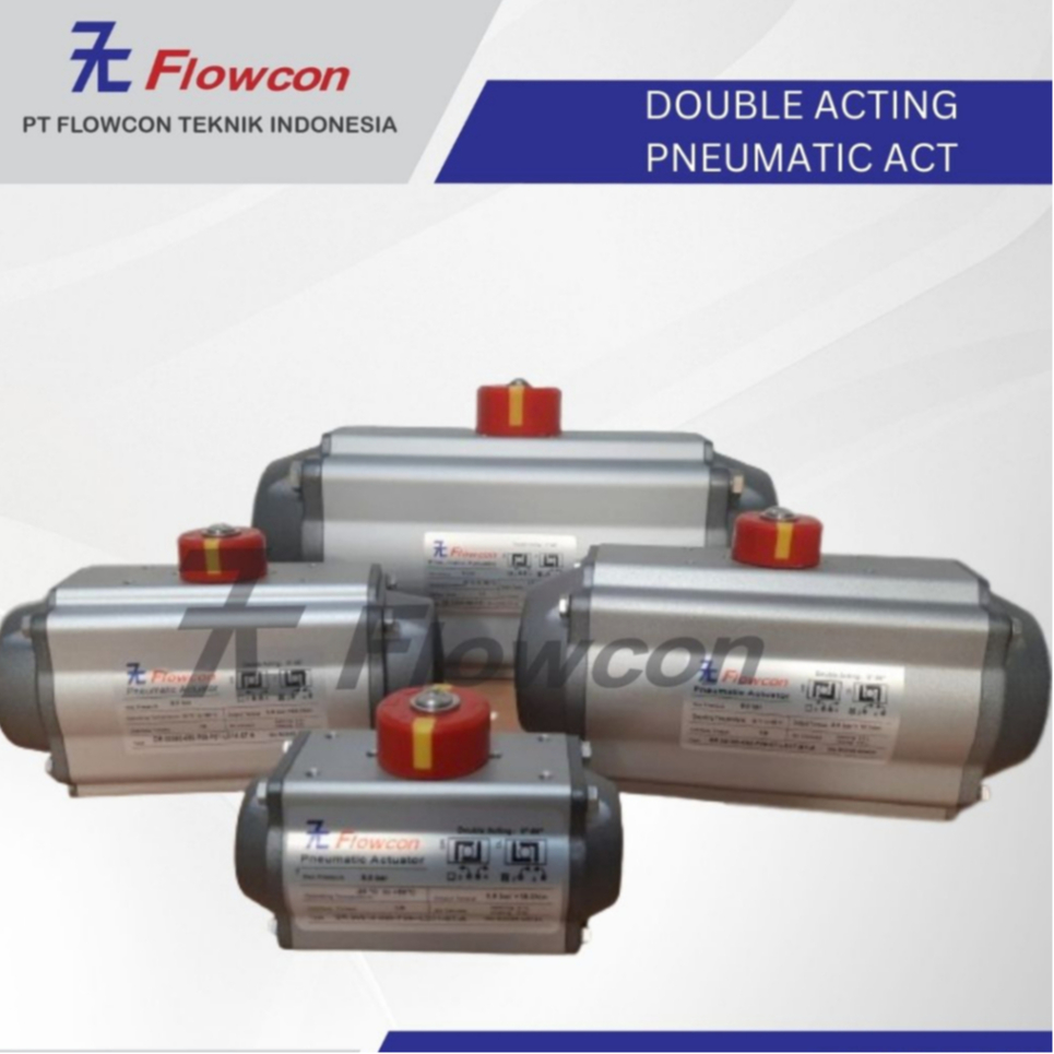 Jual DOUBLE ACTING PNEUMATIC ACTUATOR MERK FLOWCON | Shopee Indonesia