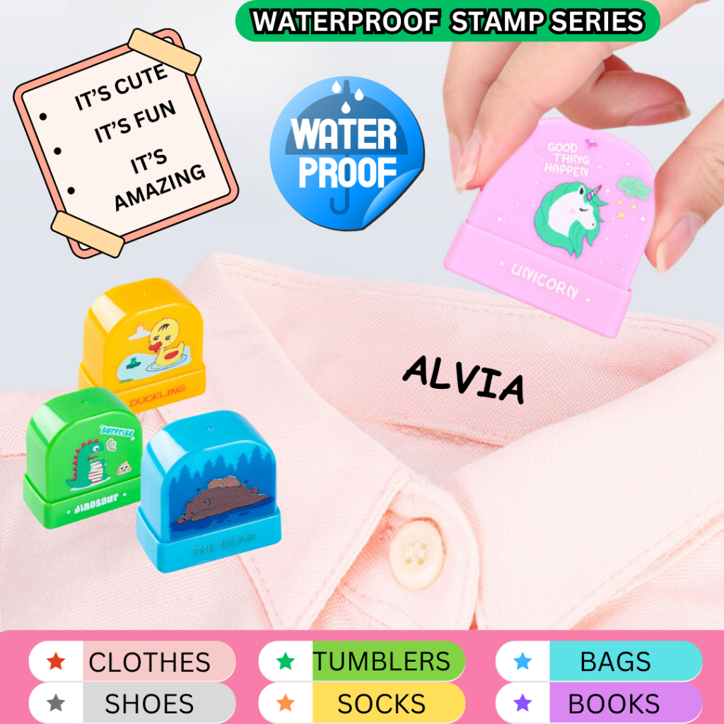 Jual KIDS STAMP/NAME STAMP/DOCTOR STAMP/OFFICE STAMP/SCHOOL STAMP ...