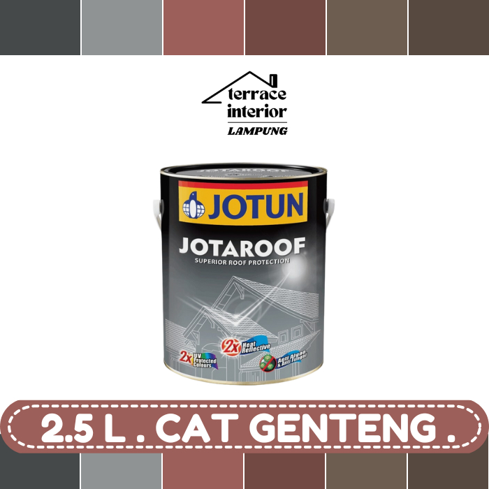 Jual Cat Genteng Jotun Jotaroof 2.5 Liter | Shopee Indonesia
