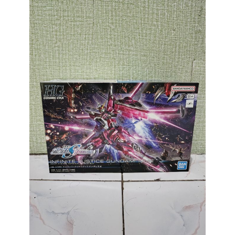 Jual Pre order pesanan khusus HG 1/144 infinite justice spec II bandai ...
