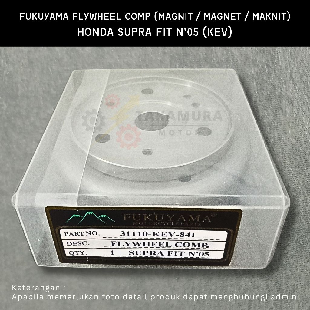Jual Fukuyama Flywheel Comp (Magnet Magnit Maknit) Honda Supra Fit N'05 New 2005 (KEV) | Shopee ...