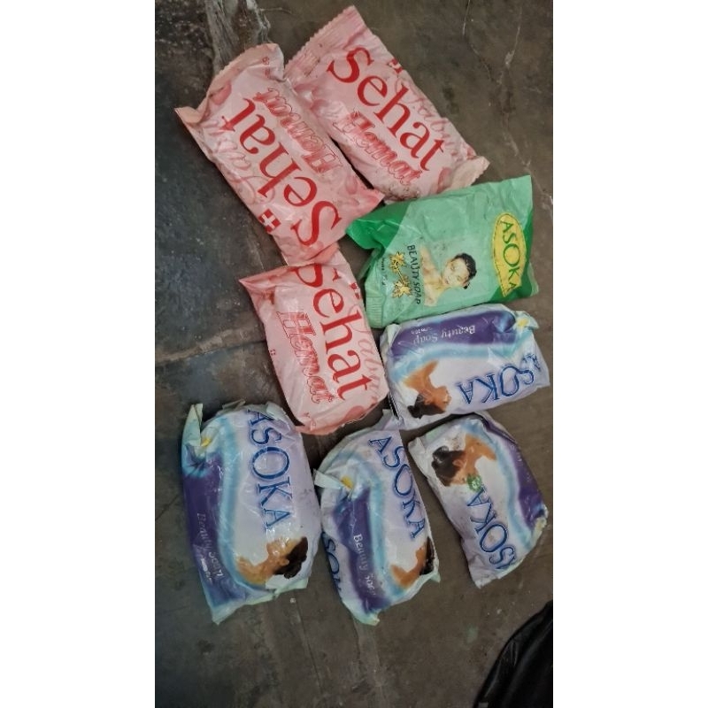Jual sabun mandi asoka warna ungu saja jadul | Shopee Indonesia