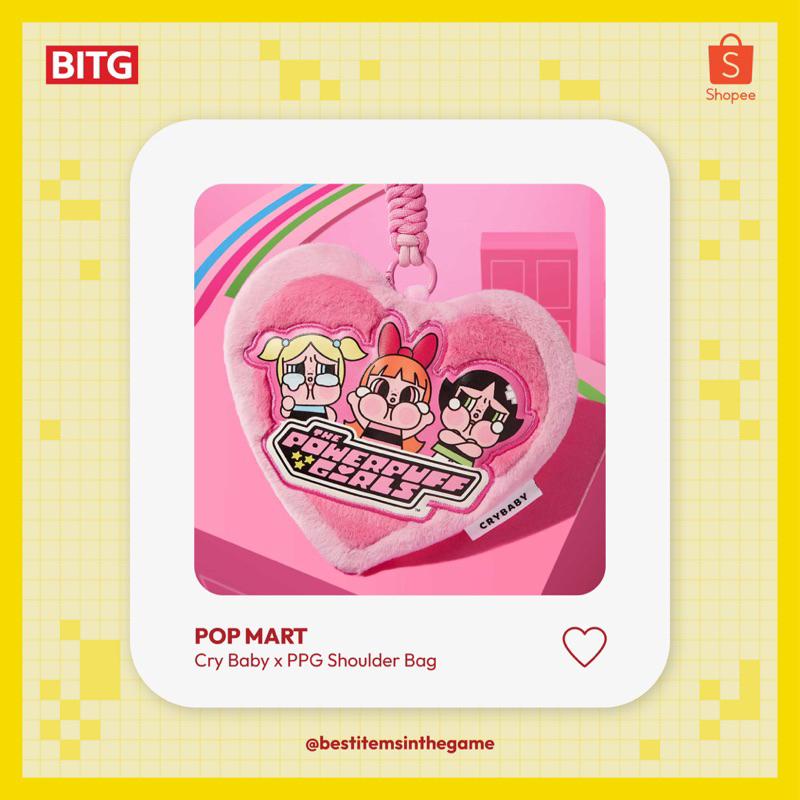 Jual [READY STOCK INSTANT] POP MART CRYBABY x POWERPUFF GIRLS SHOULDER ...