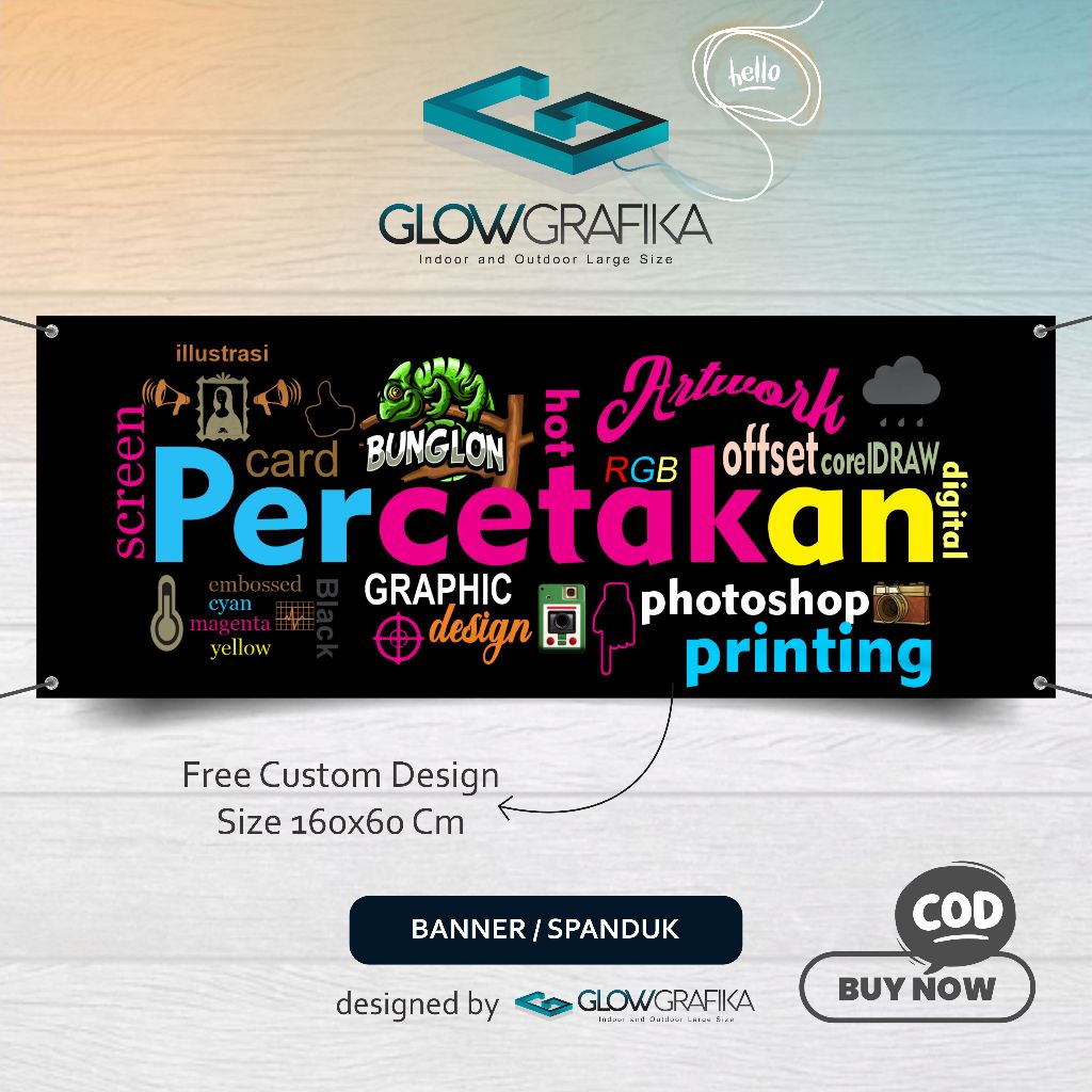 Jual Cetak Spanduk Banner Percetakan Custom Nama | Shopee Indonesia