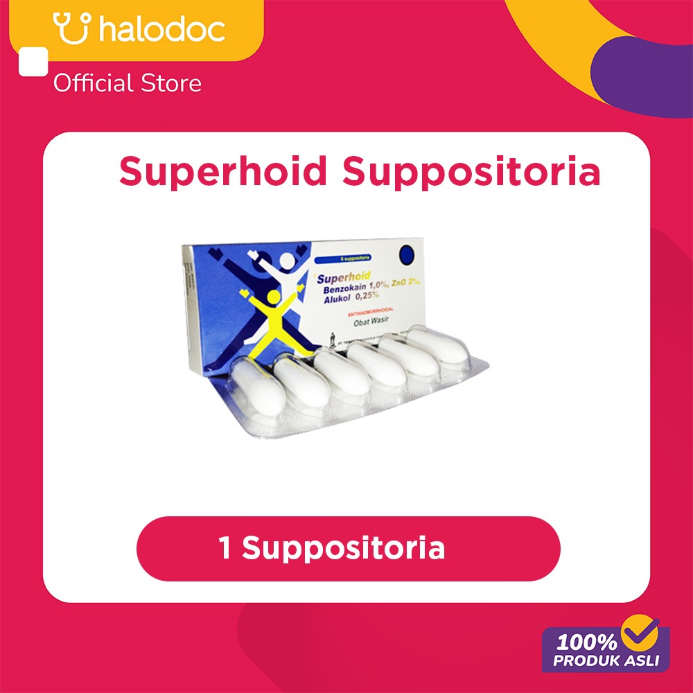 Jual Superhoid Suppositoria | Shopee Indonesia