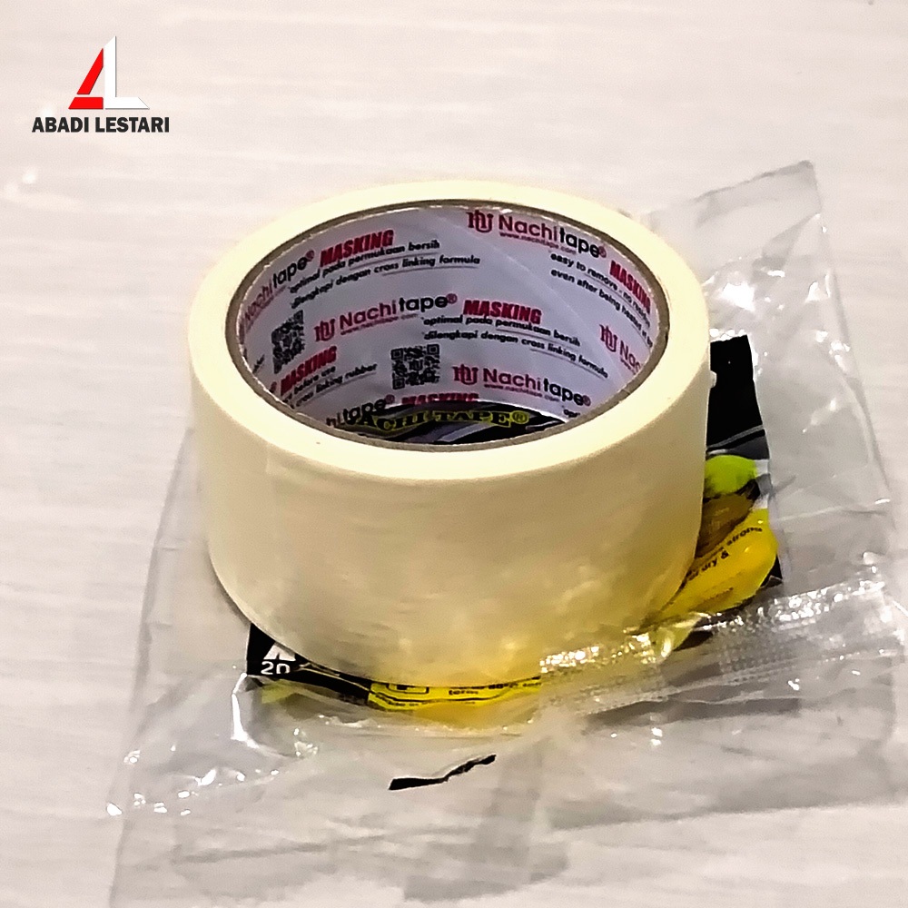 Jual LAKBAN KERTAS 2 INCH X 21 METER / ISOLASI KERTAS MASKING TAPE ...