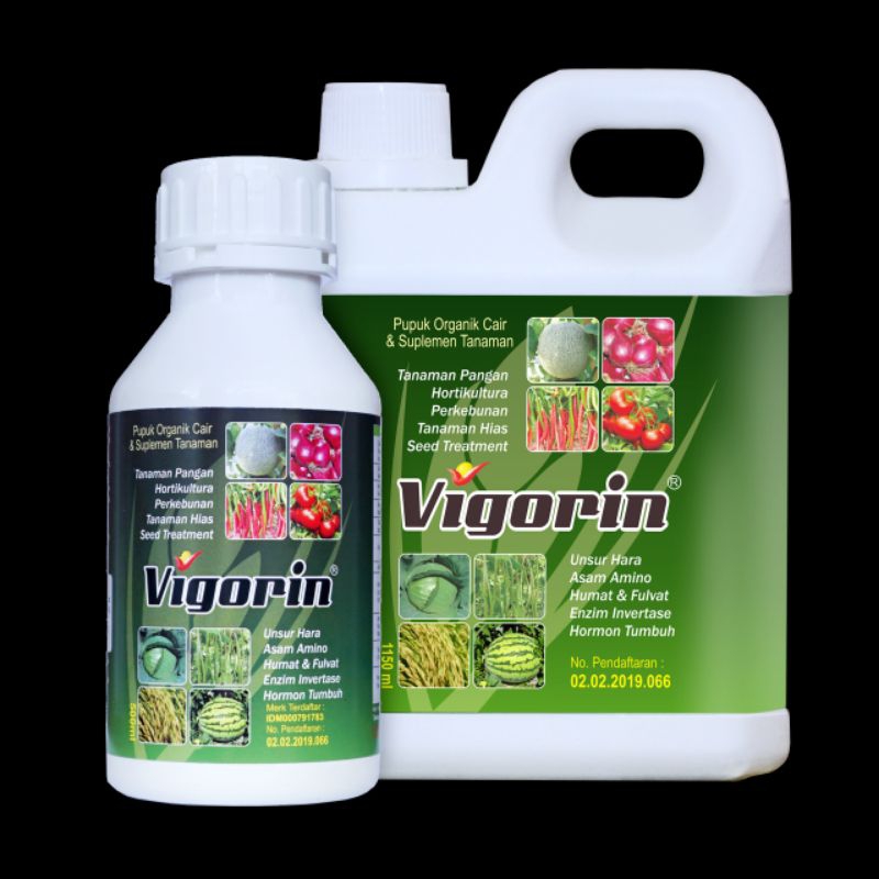 Jual VIGORIN || PUPUK CAIR ORGANIK || Isi 1150 ml | Shopee Indonesia