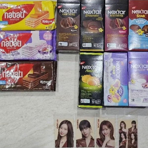 Jual [BUNDLE WITH PHOTOCARD]Nabati Wafer Richeese, Richoco, Goguma, Richberry, Nextar Star ...