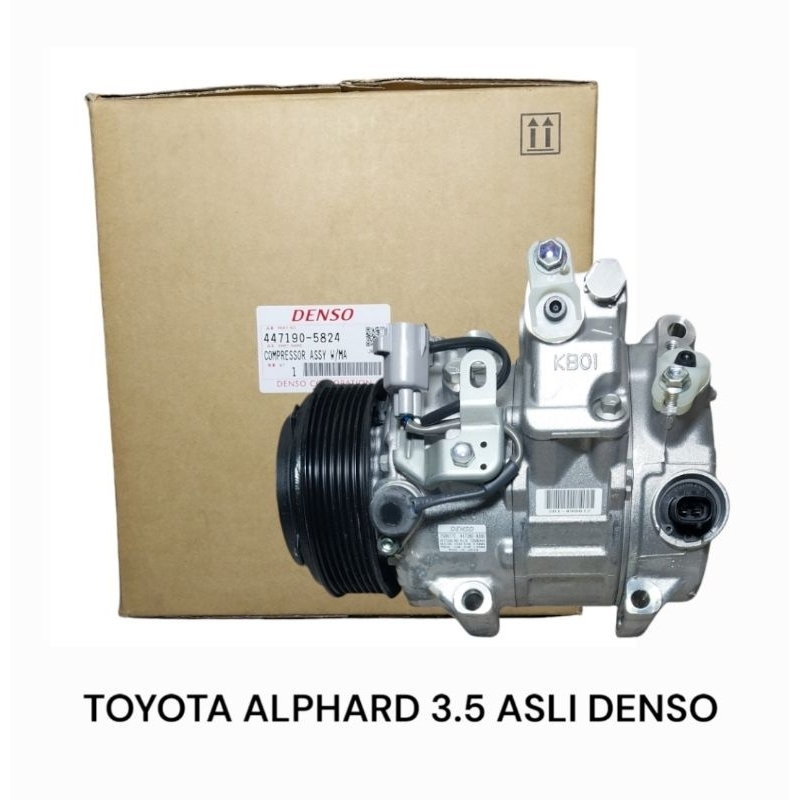 Jual KOMPRESOR COMPRESOR COMPRESSOR TOYOTA ALL NEW ALPHARD VELLFIRE 3.5 ...