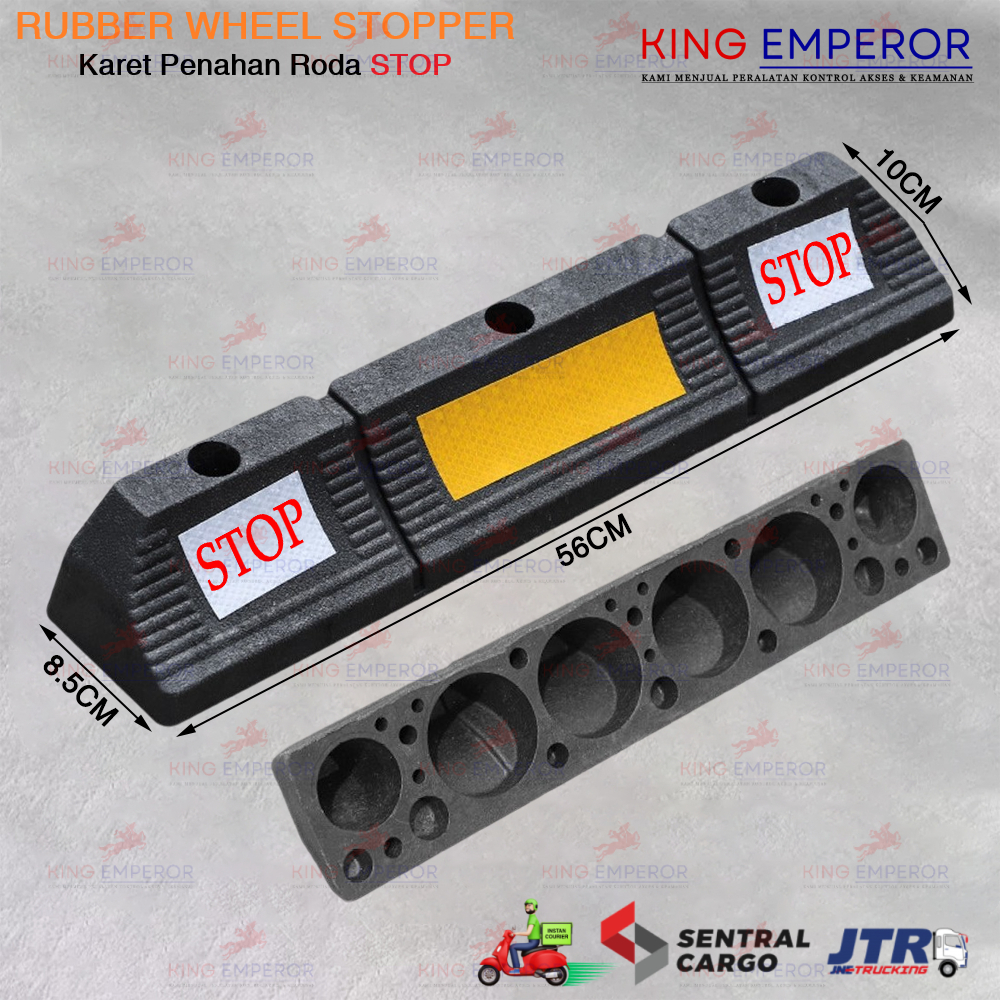 Jual Rubber Wheel Stopper STOP Block Parking / Karet Penahan Roda Mobil ...