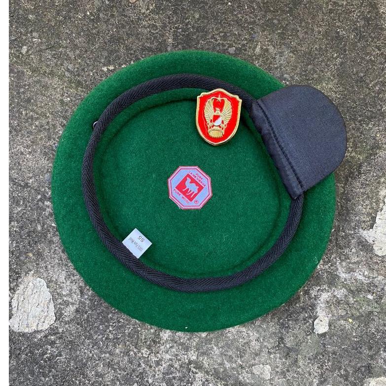 Jual BARET TNI AD SUAD SATU SET EMBLEM | Shopee Indonesia