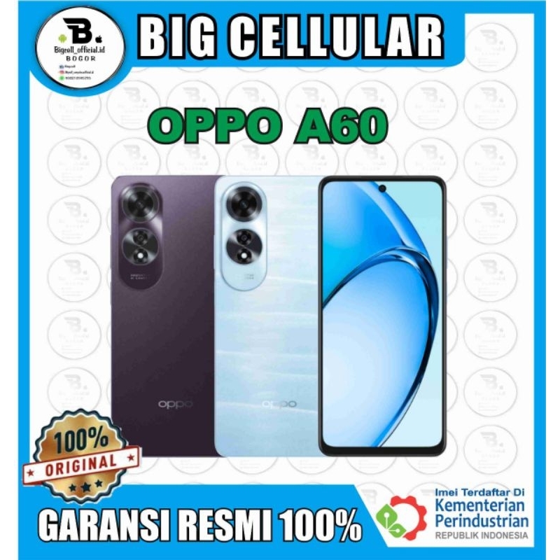 Jual OPPO A60 8GB+8GB/128GB [Military-Grade Shock Resistance ...