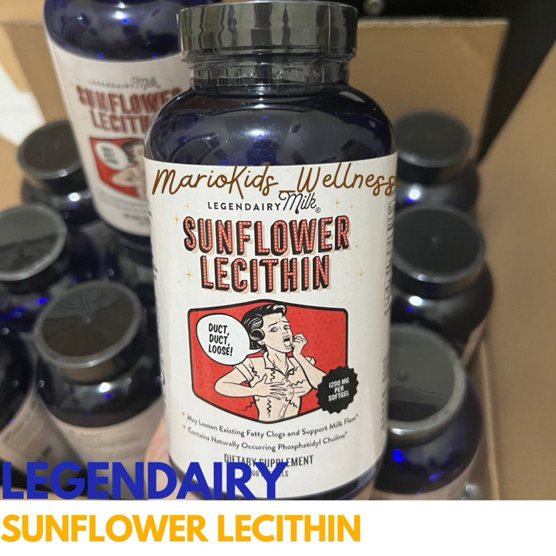 Jual Legendairy SUNFLOWER LECITHIN 200 Kapsul | Shopee Indonesia