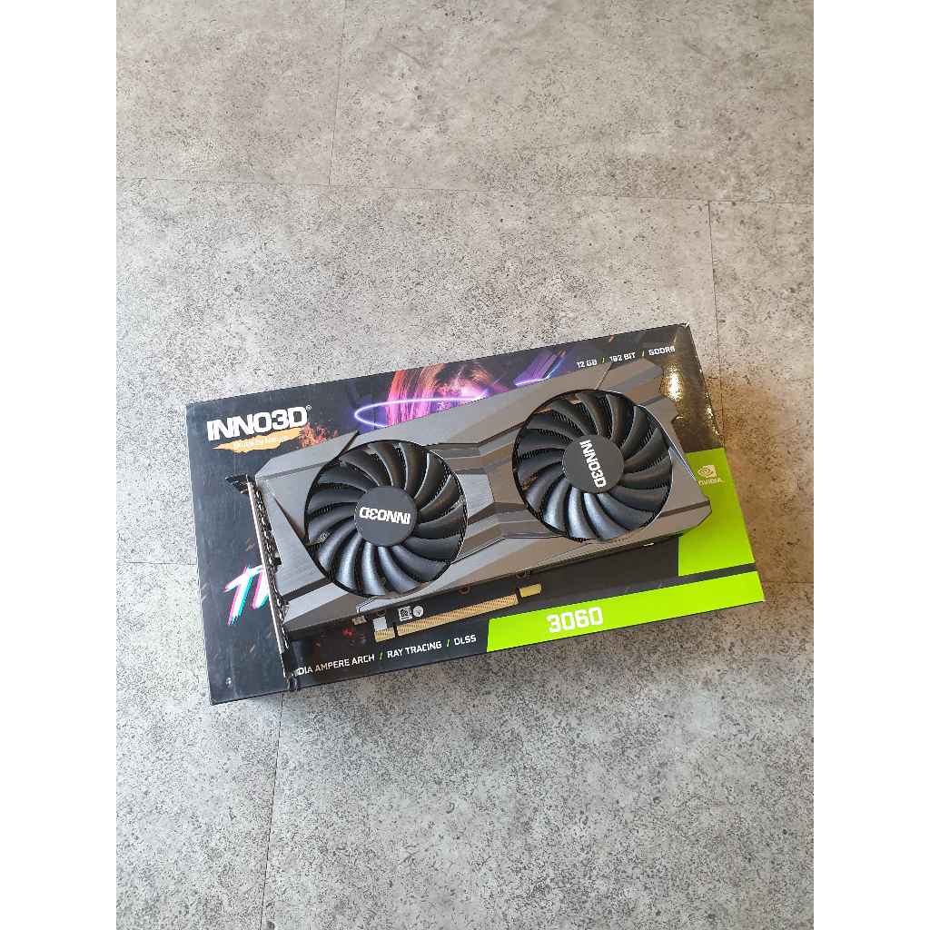 Jual INNO3D GEFORCE RTX 3060 TWIN X2 OC 12GB GDDR6 192BIT NVIDIA VGA / 3060 | Shopee Indonesia
