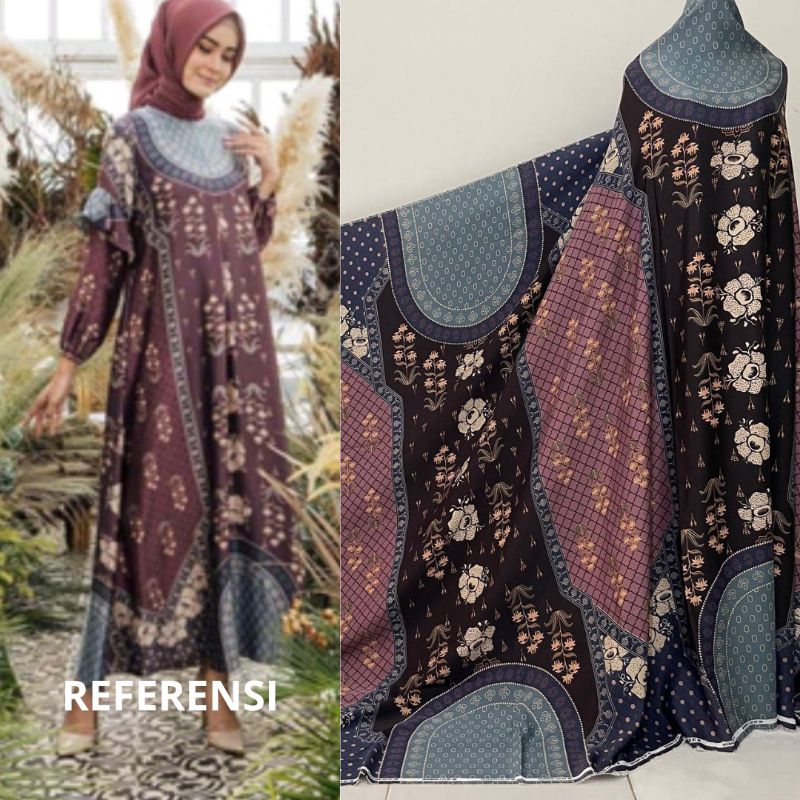 Jual Khatextile - Kain Motif Bunga Rafflesia - Kain Motif Premium ...